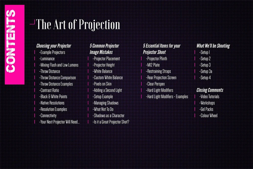 Art of Projection Workshop - Online — Jake Hicks Photography