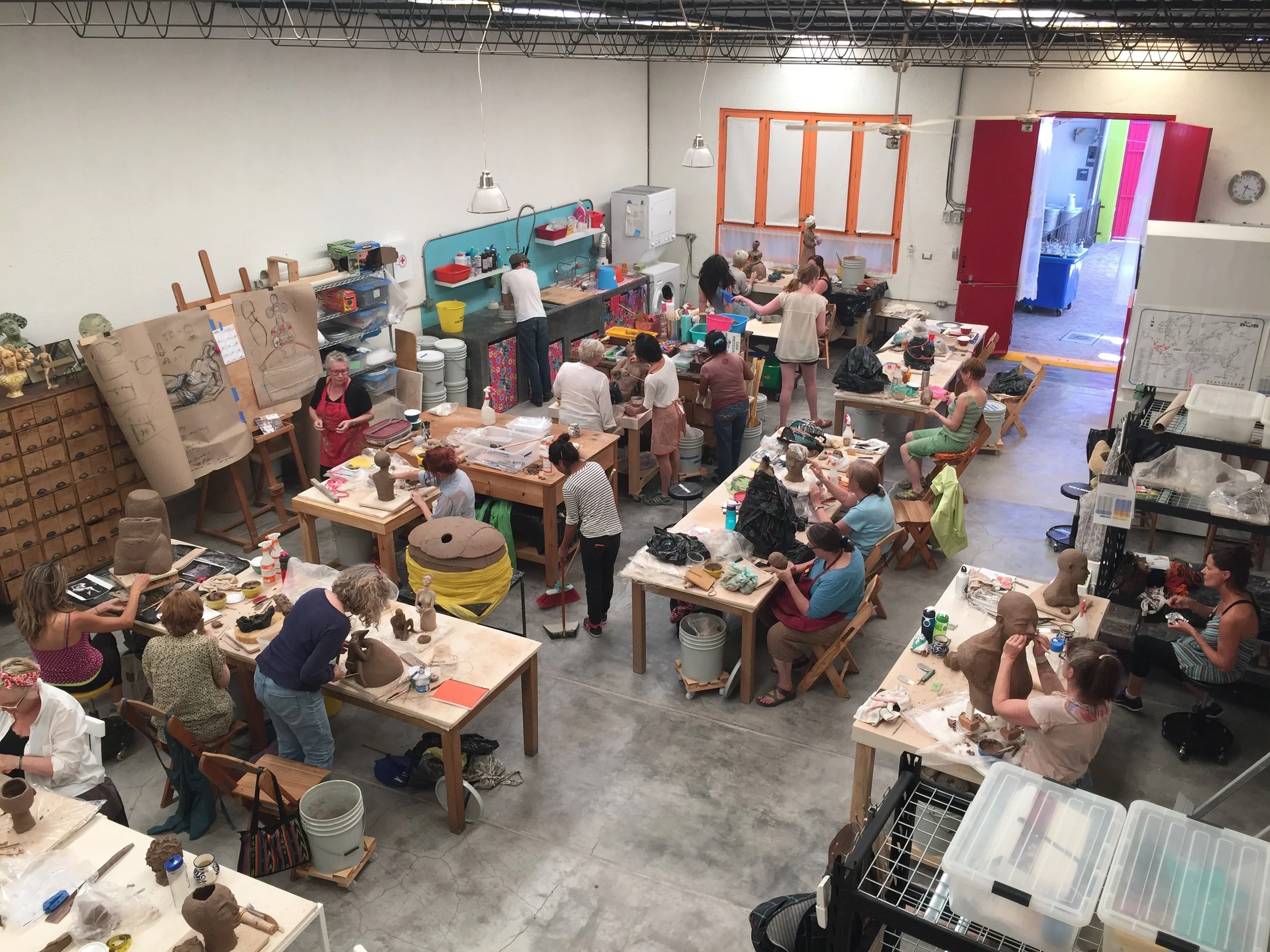 CLASS PHOTOS / STUDENT WORK/WORKSHOP PHOTOS — BARRO.CO CLAY STUDIO