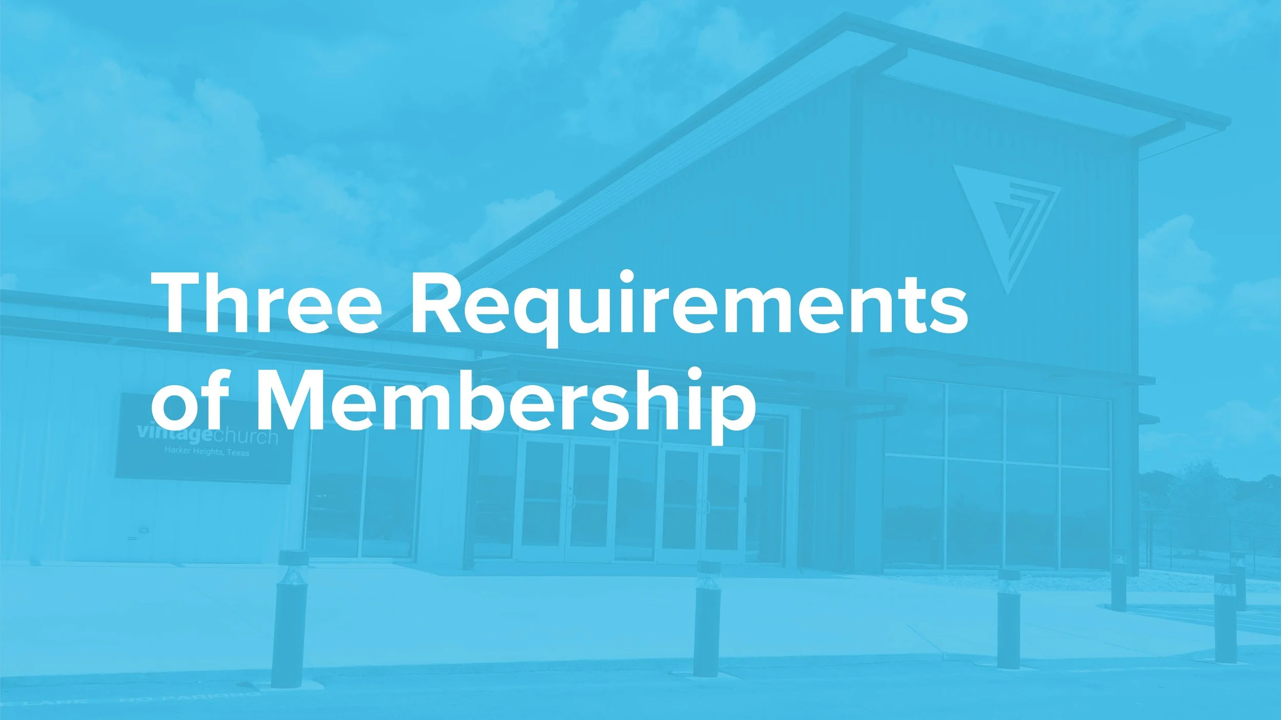 Membership — Vintage Church • A Family Of Churches