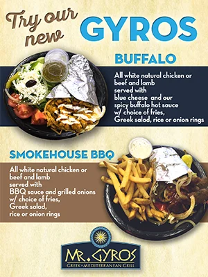 Menu — Mr. Gyros