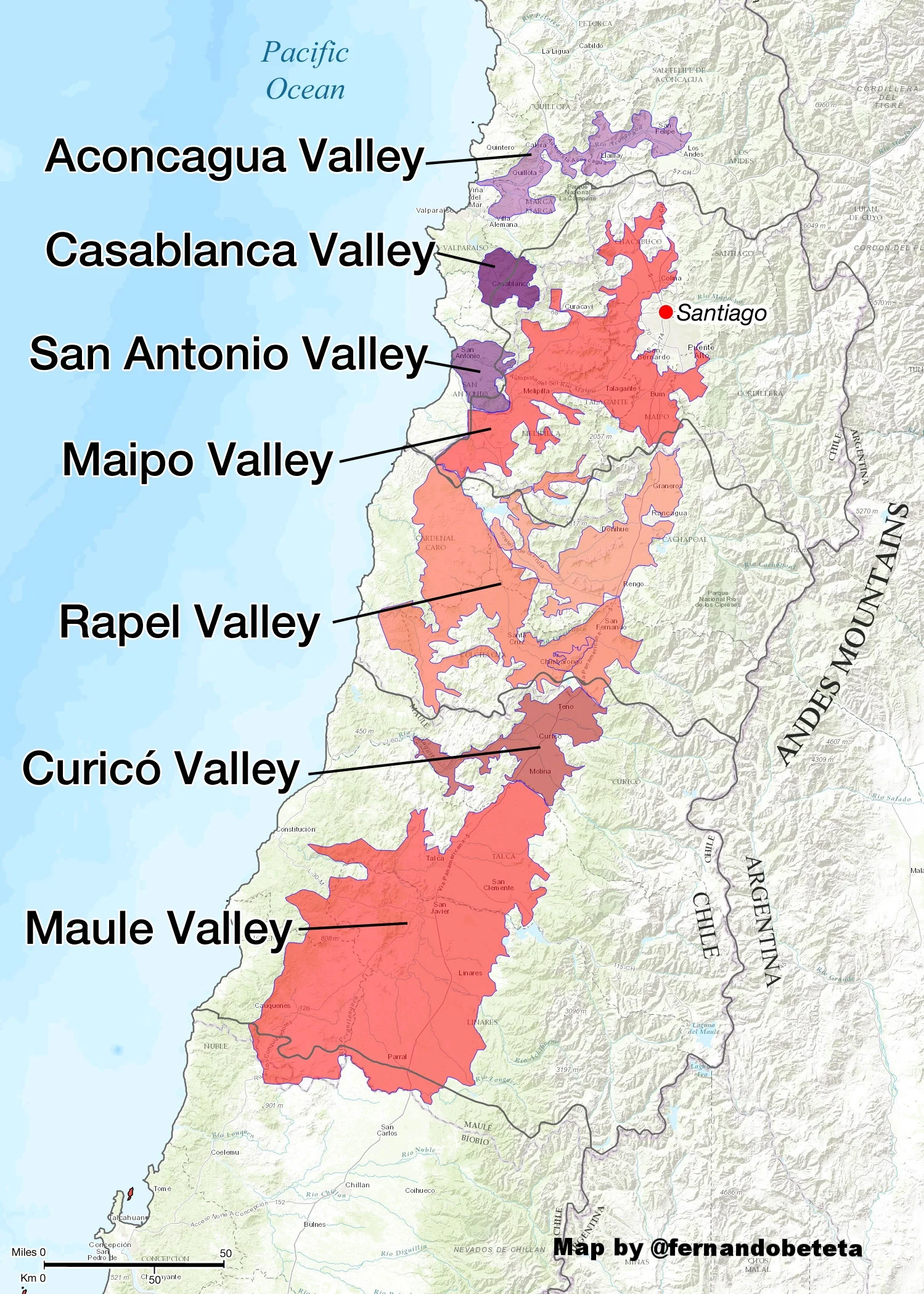 Wine Maps — Fernando Beteta, MS