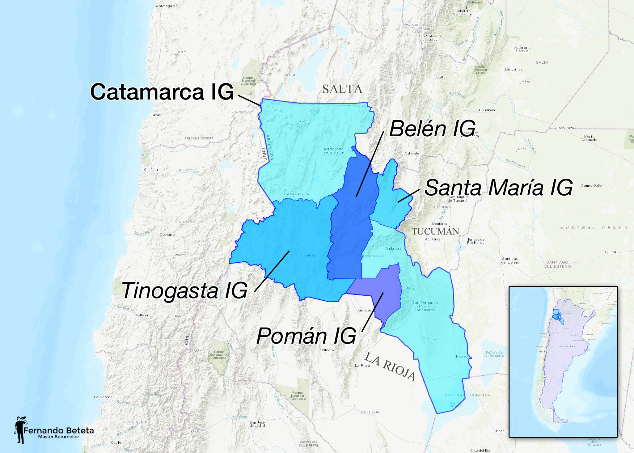 Wine Maps — Fernando Beteta, MS