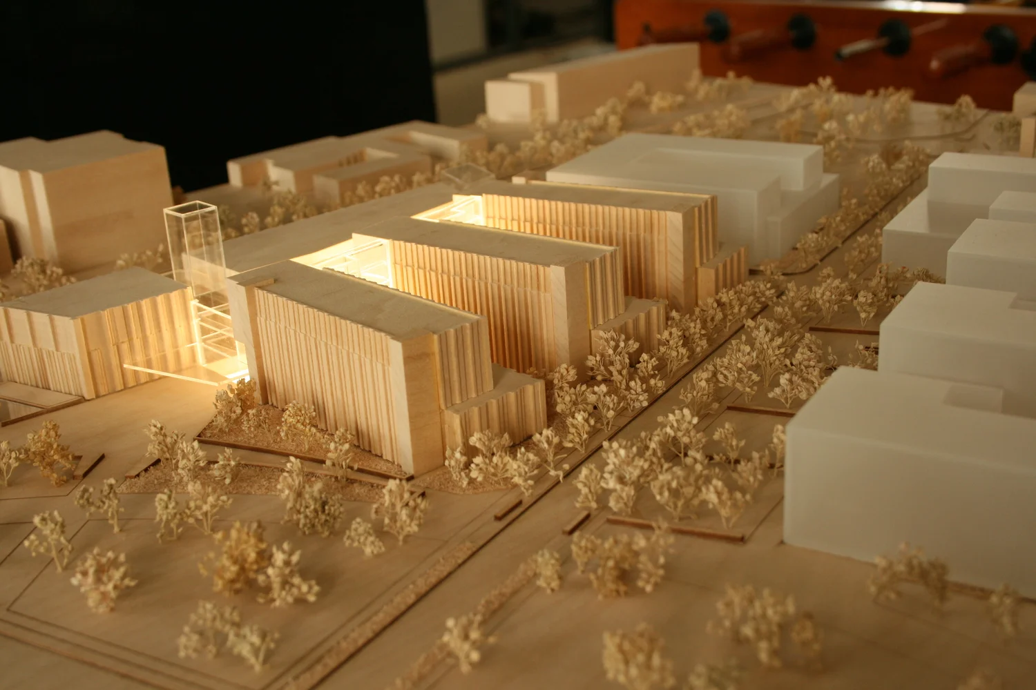 Architecture Model Wood