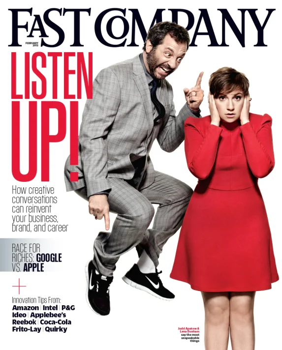 Fast Company Magazine Spread