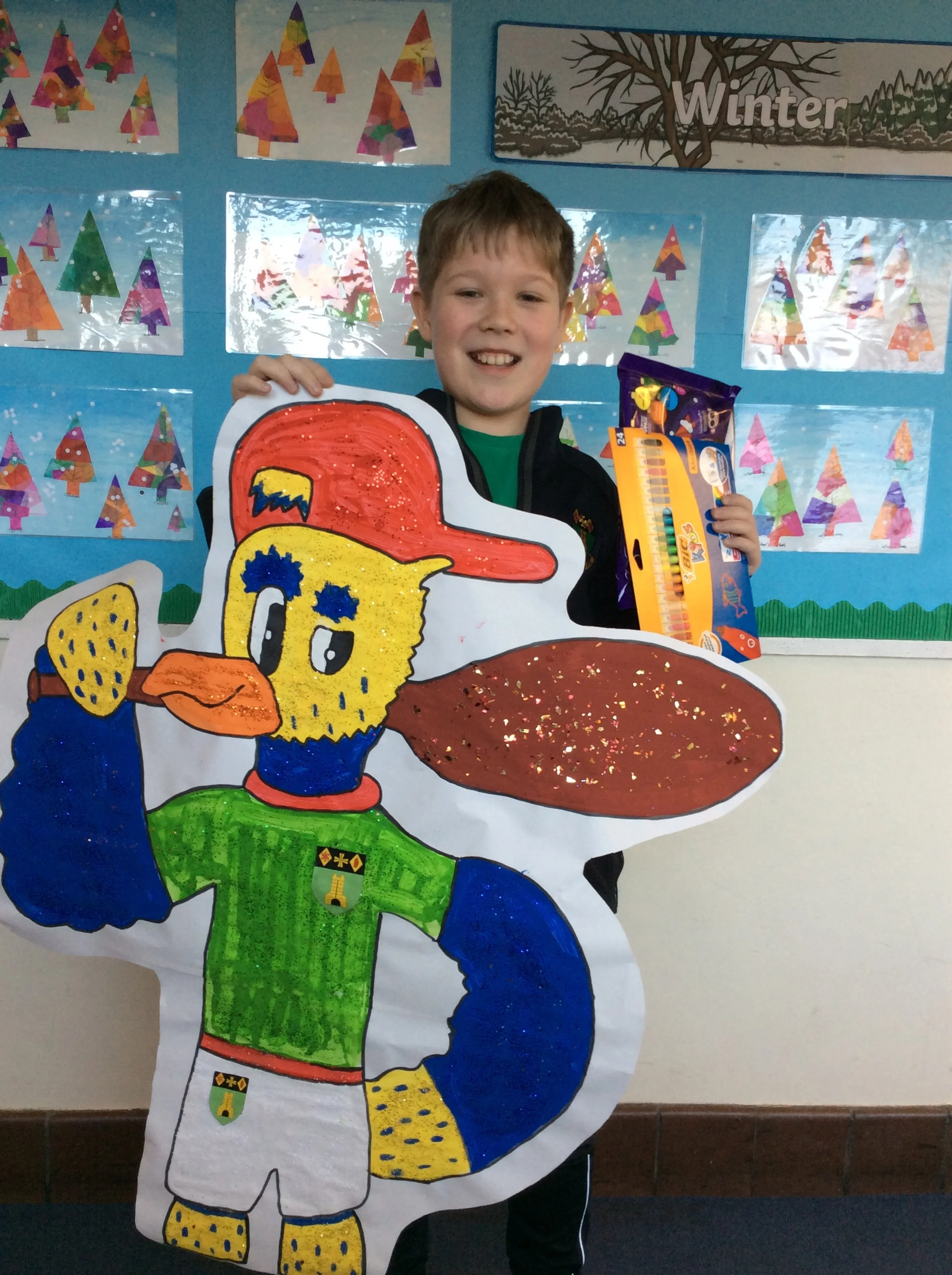 HPS House Mascot Winner — Holywood Primary School
