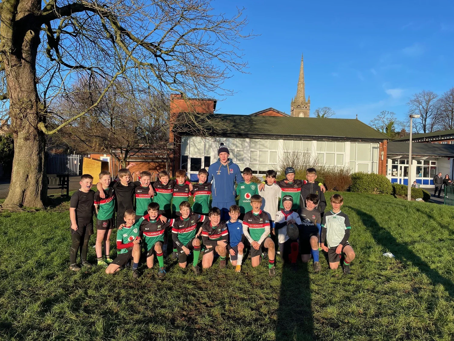 Harry Sheridan returns to HPS — Holywood Primary School