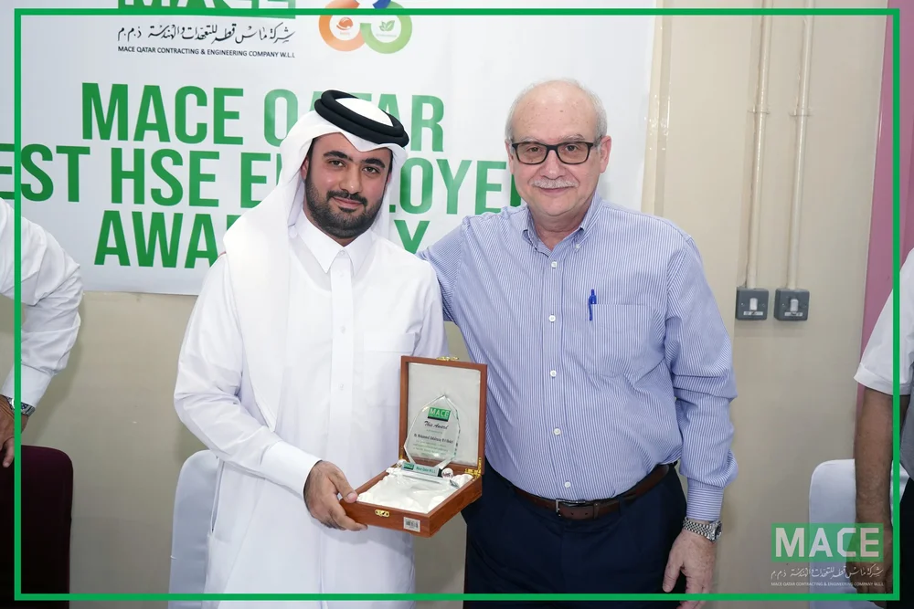 MACE Qatar - Best HSE Employees Award Day — MACE QATAR - Contracting ...