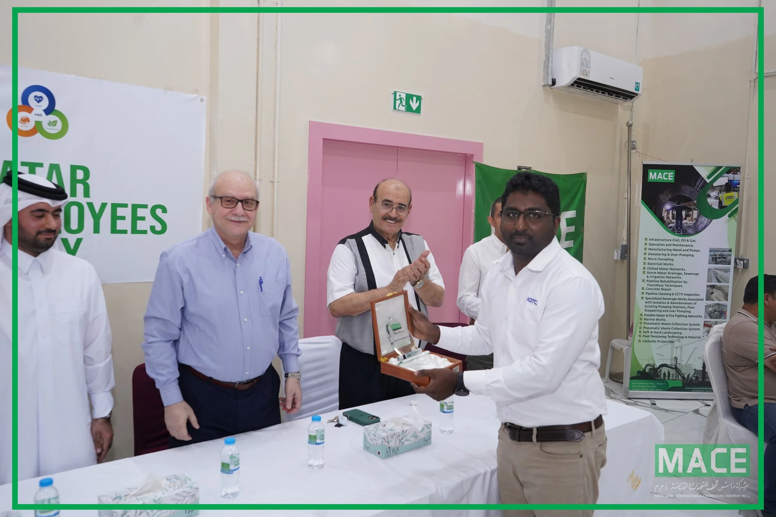 MACE Qatar - Best HSE Employees Award Day — MACE QATAR - Contracting ...