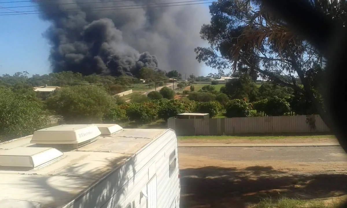 Fire in Northampton - Video and Images - Everything Geraldton