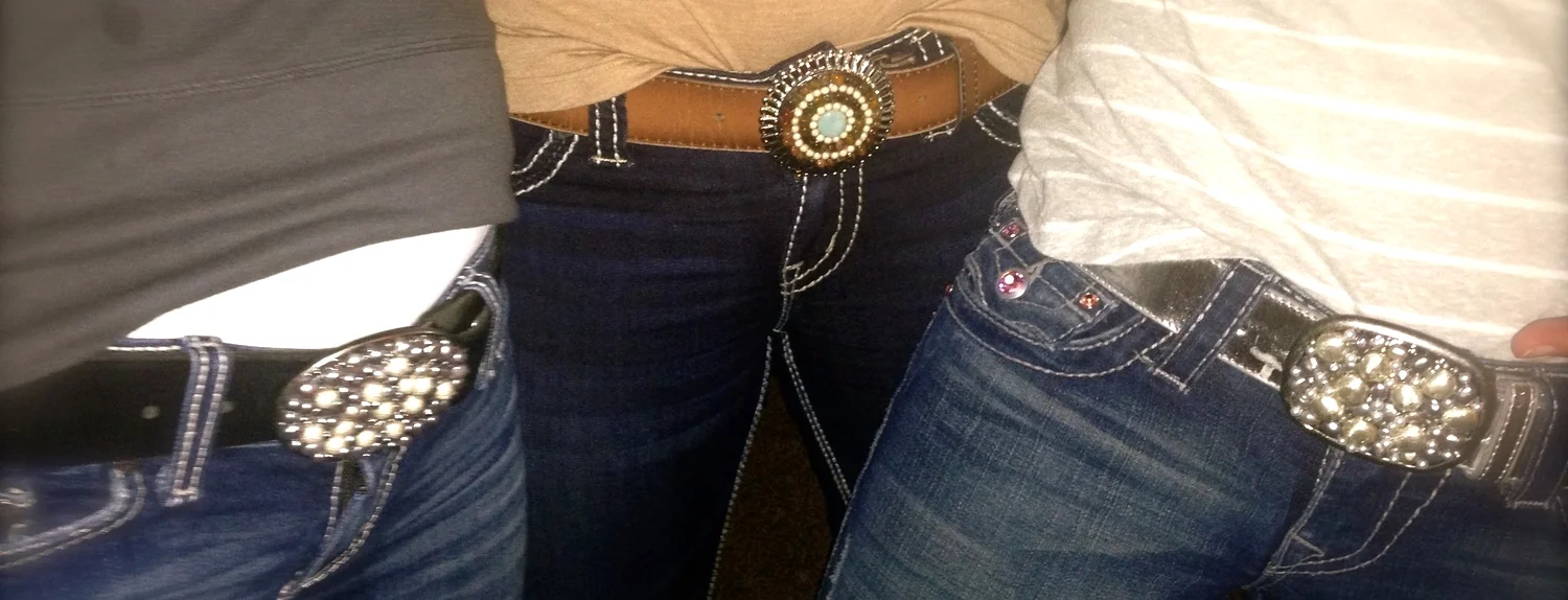 Robin Jeans Belt Buckle