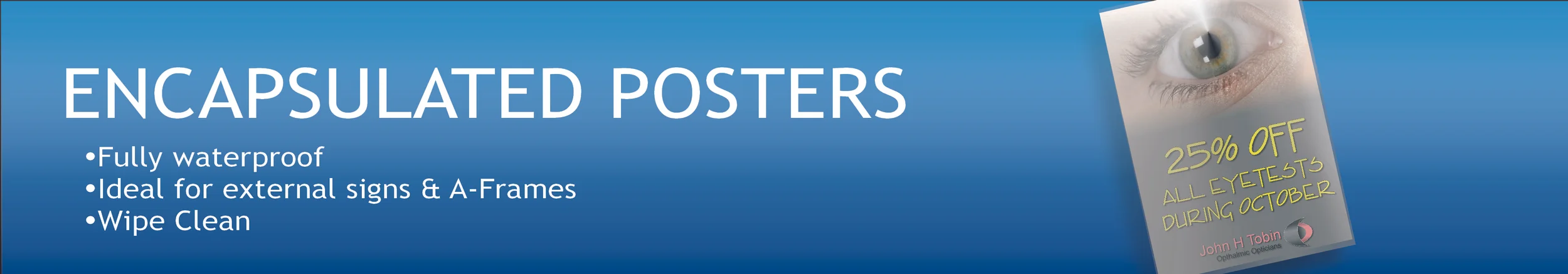 Encapsulated Posters | Poster Pigeon UK