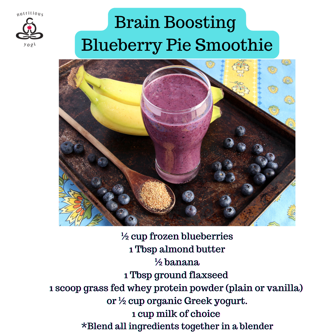 3 Smoothies to support Brain Health & Longevity — Nutritious Yogi