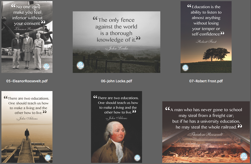 Educational Inspirational Posters