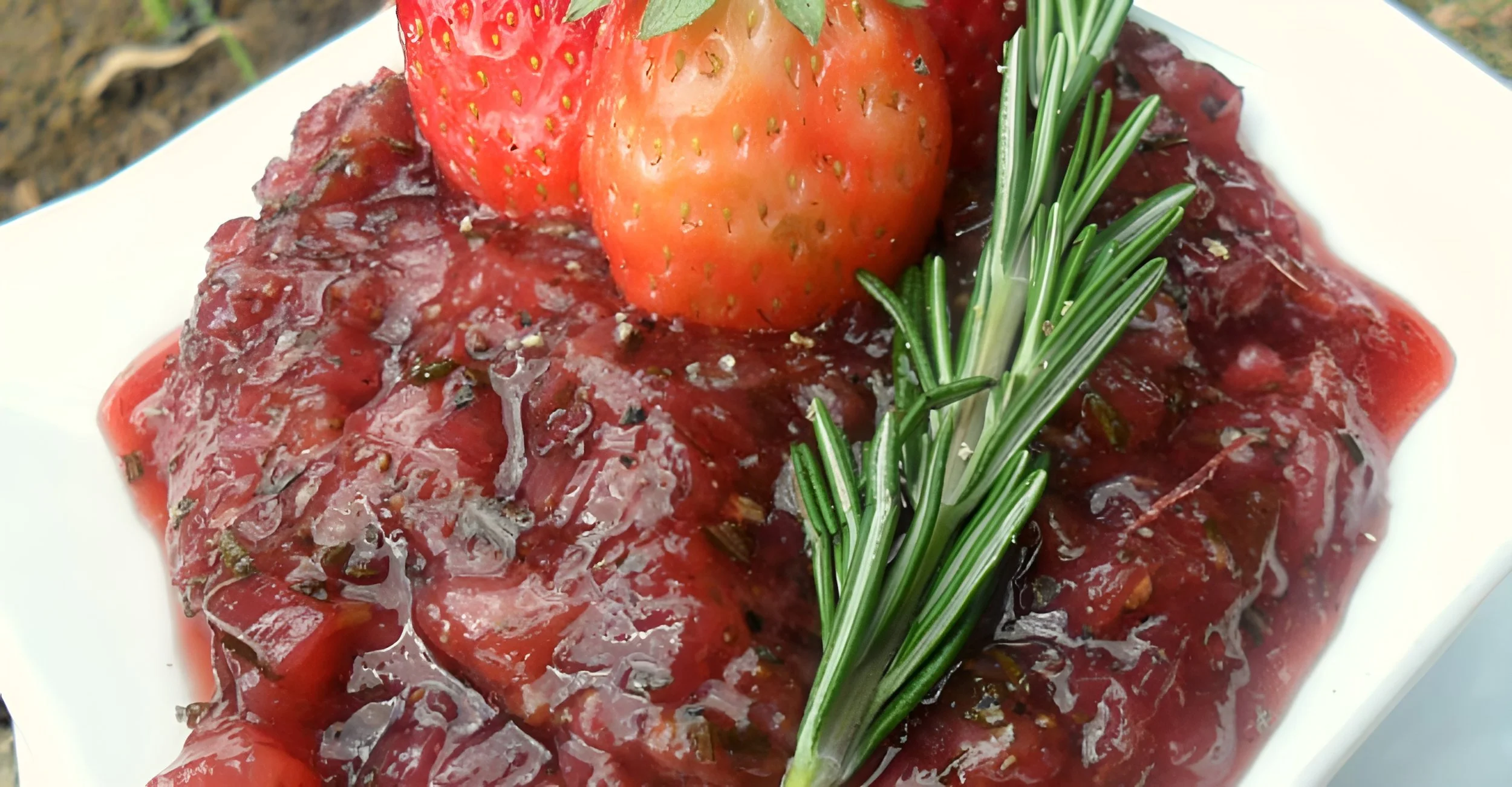 Strawberry and Rosemary Relish Recipe — Jackie Cameron School of Food ...