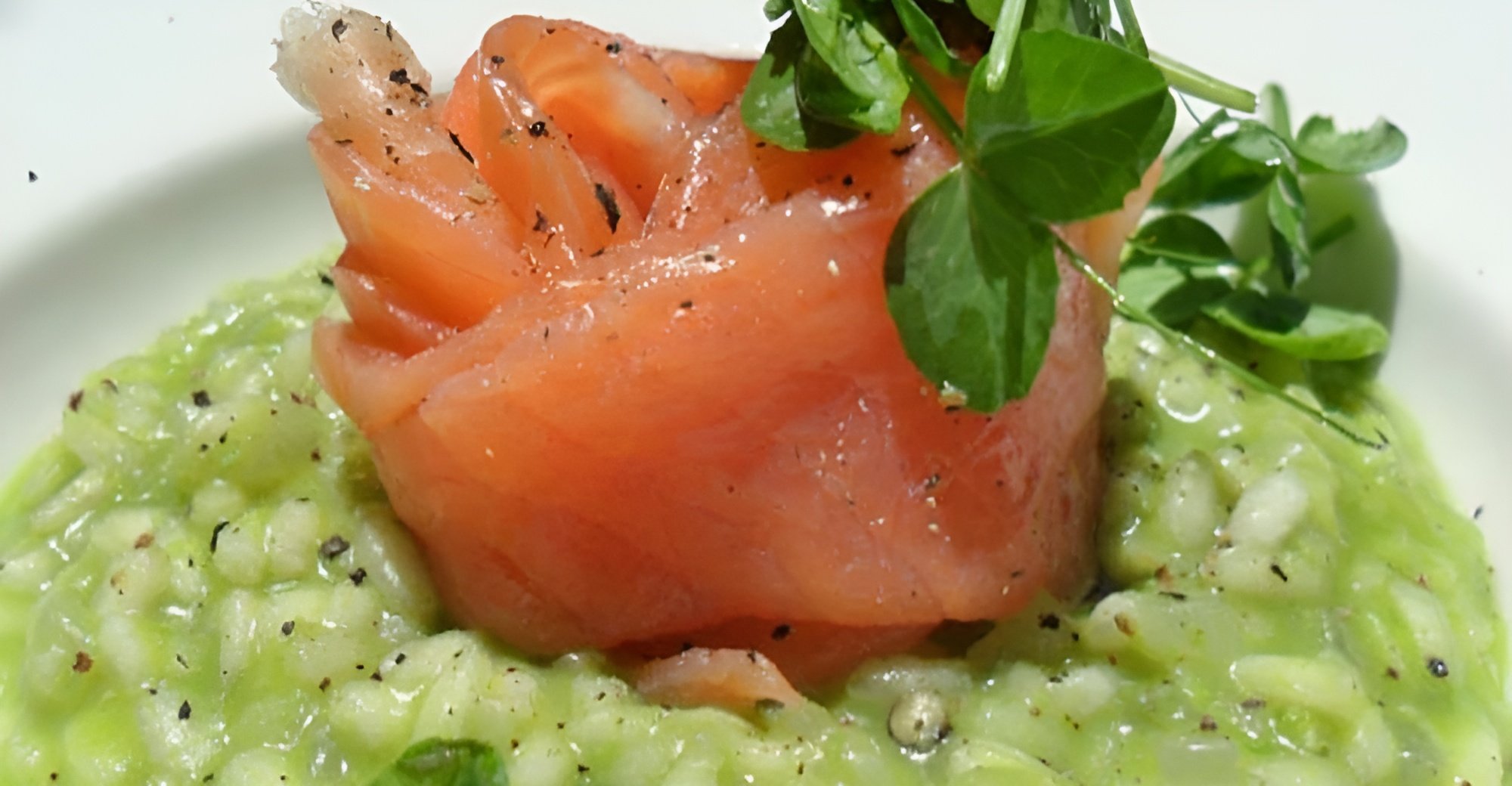 Garden Pea Risotto with Smoked Salmon — Jackie Cameron School of Food ...