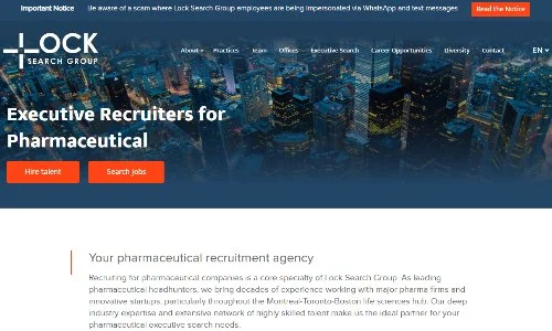 Top 14 Pharmaceutical Executive Search Firms — Jake Jorgovan