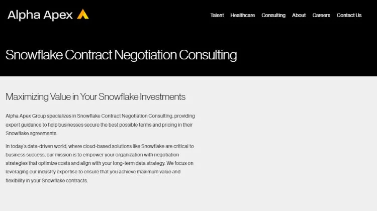 Top 10 Snowflake Contract Negotiation Consultants & Consulting Firms ...