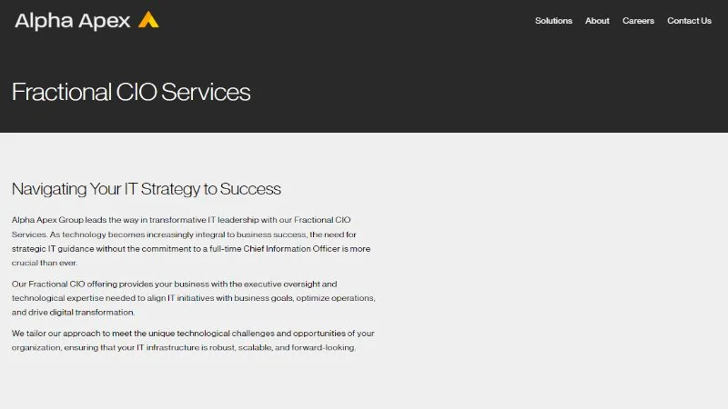 Top 11 Interim & Fractional CIO Consultants — Jake Jorgovan