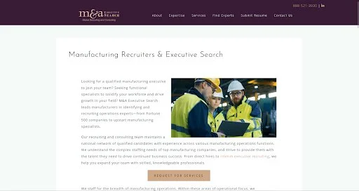 June 2025: Top 12 Manufacturing Recruiters & Executive Search Firms ...