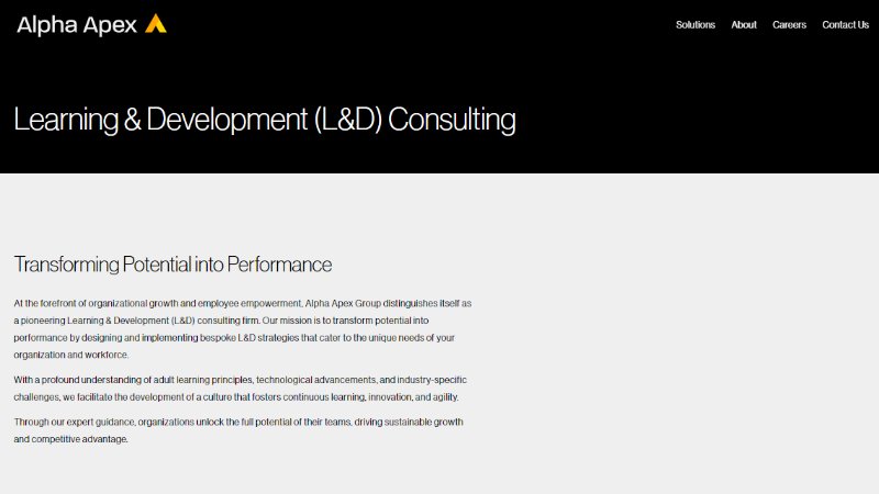 Top 12 Learning & Development Consulting Firms in March 2025 — Jake ... Top 12 Learning & Development Consulting Firms in March 2025 — Jake ...