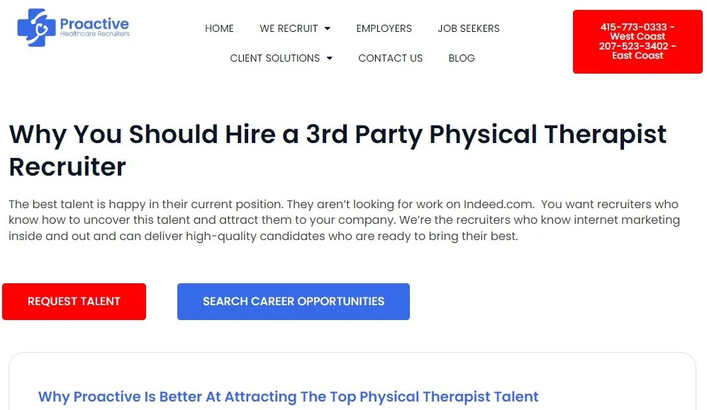 Top 12 Physical Therapist Staffing Agencies — Jake Jorgovan