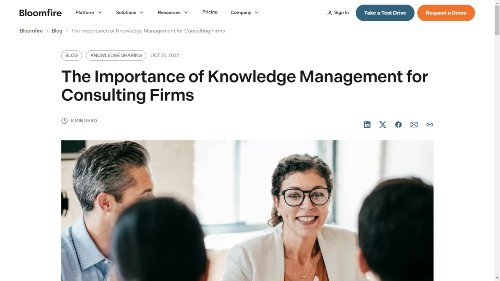 Top 10 Knowledge Management Consulting Firms — Jake Jorgovan