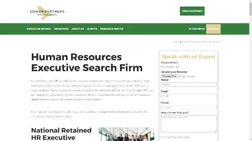 July 2025: Top 12 HR Recruiters, Headhunters & Executive Search Firms ...