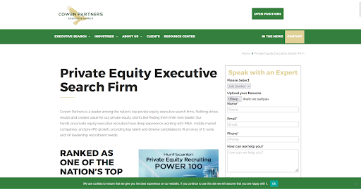 June 2025: Top 12 Private Equity Recruiters and Executive Search Firms ...