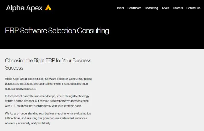 Top 11 ERP Software Selection Consultants — Jake Jorgovan