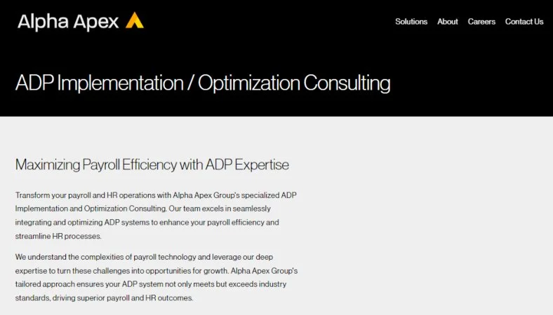 Top 11 ADP Implementation / Optimization Consultants, Services ...