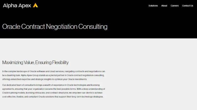 Top 13 Oracle Contract Negotiation Consultants, Services, Companies ...