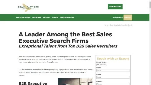 July 2025: Top 12 Sales Recruiters, Headhunters & Executive Search ...