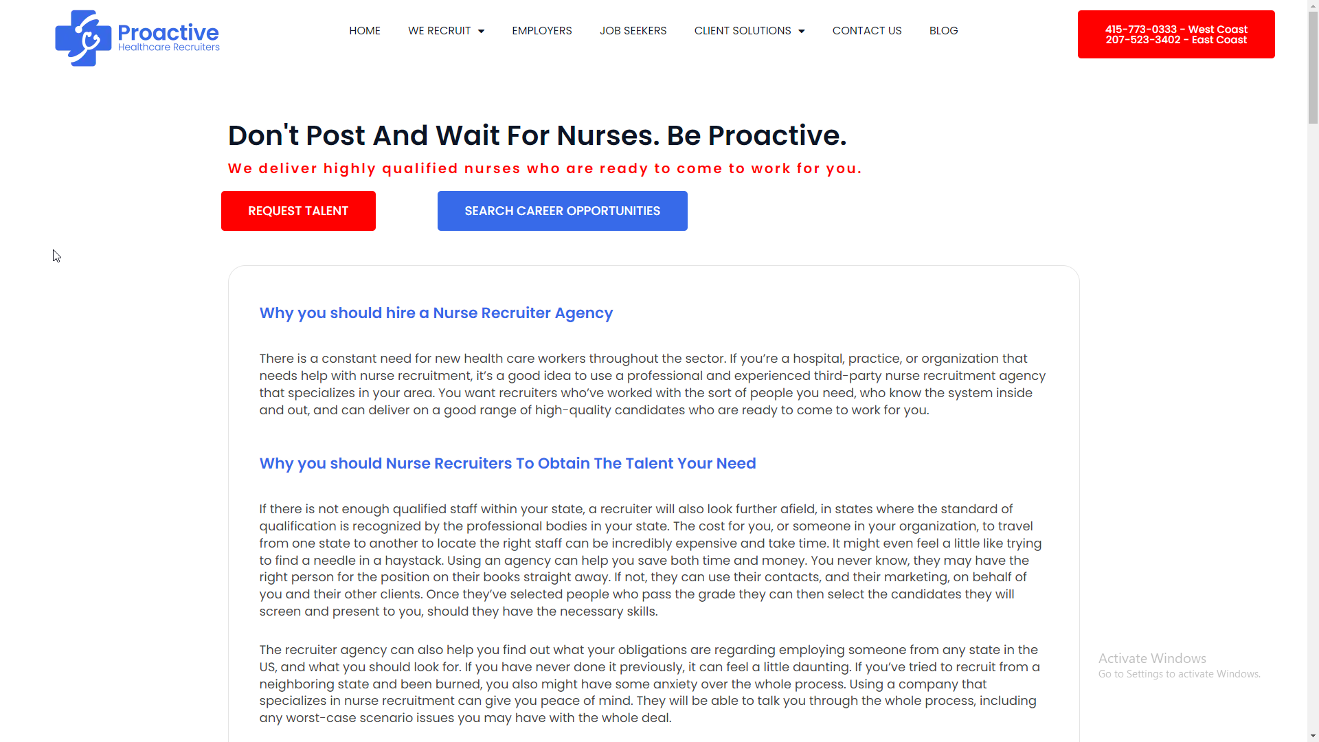 Top 11 Nurse & Nursing Recruiters — Jake Jorgovan
