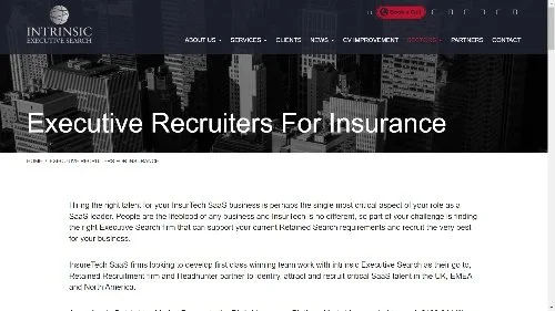 July 2025: Top 22 Insurance Executive Search Firms — Jake Jorgovan