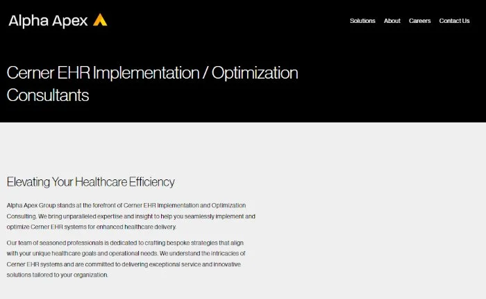 Top 11 Cerner EHR Implementation / Optimization Consultants — Jake Jorgovan