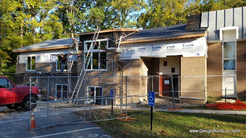Building Shell Nears Completion — DESIGN BUILD LLC