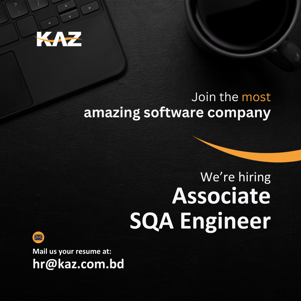 Join Us — Associate SQA Engineer