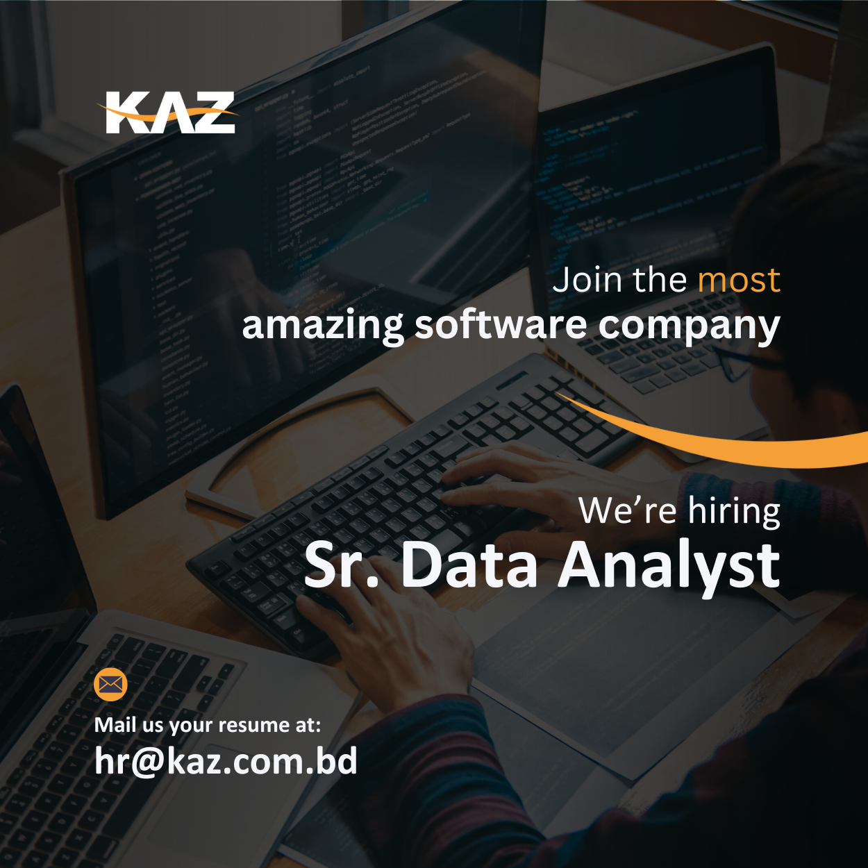 Join Us — Sr. Data Analyst