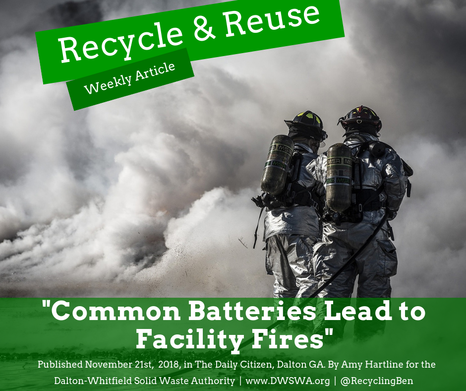 Is Your Trash Causing Fires? Common Batteries Lead to Facility Fires ...