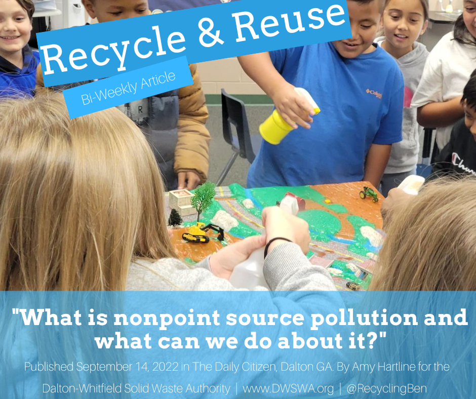 What is nonpoint source pollution and what can we do about it? — Dalton ...