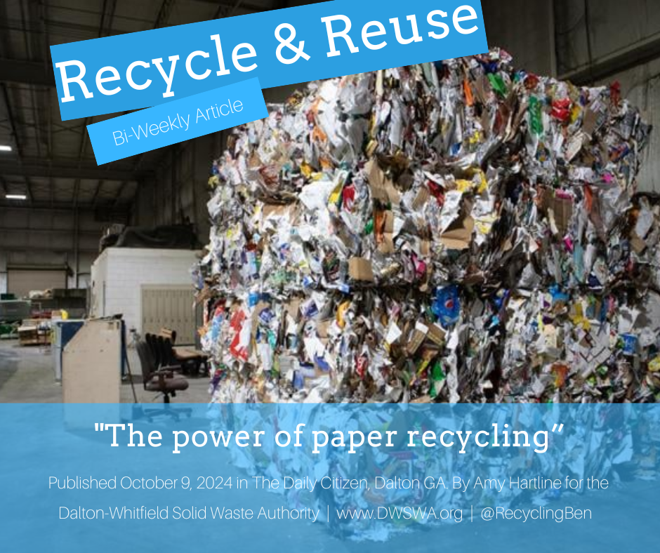 Recycle & Reuse Articles — Dalton-Whitfield Solid Waste Authority