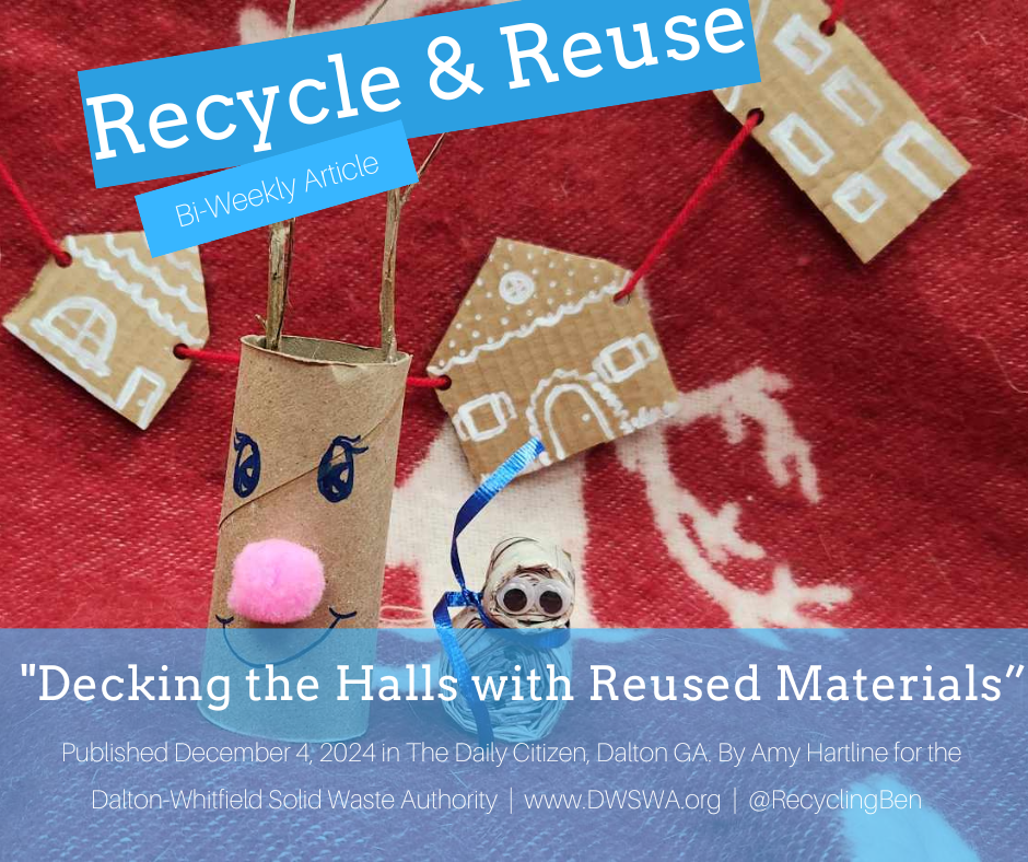 Recycle & Reuse Articles — Dalton-Whitfield Solid Waste Authority
