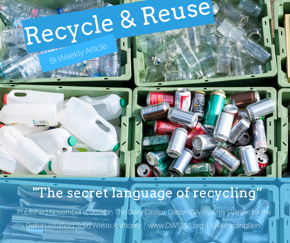 Recycle & Reuse Articles — Dalton-Whitfield Solid Waste Authority