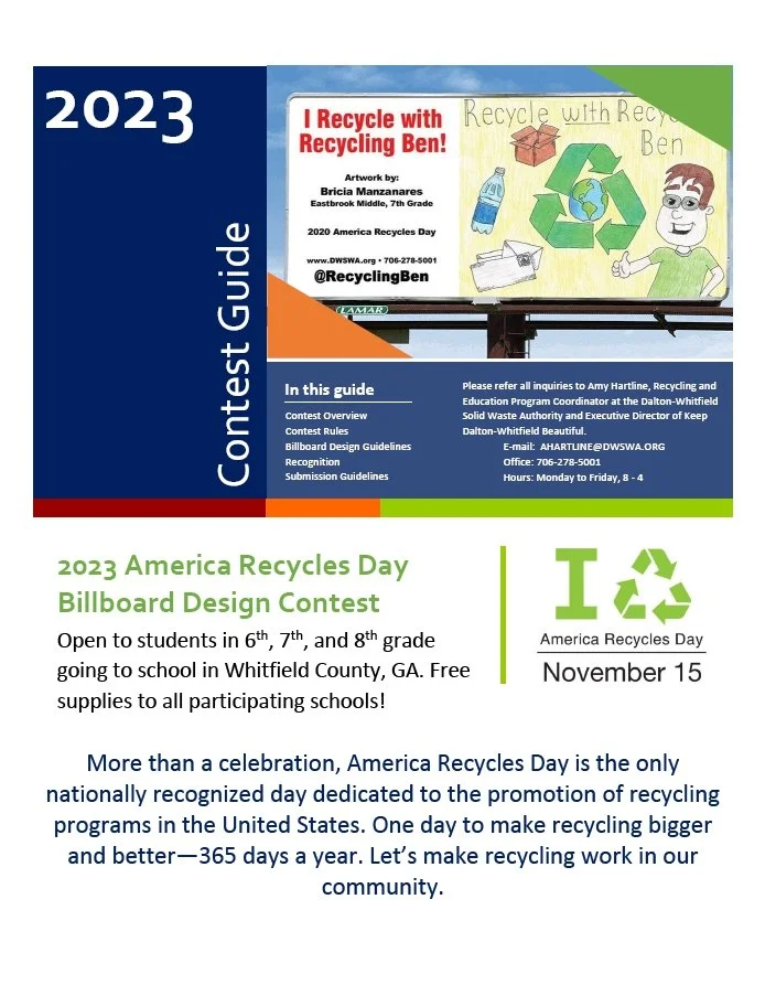 Target Recycling at School — Dalton-Whitfield Solid Waste Authority