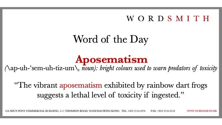 Word of the Day — Wordsmith - Copywriting and Speechwriting in Hong Kong