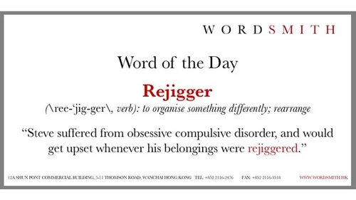 Word of the Day — Wordsmith - Copywriting and Speechwriting in Hong Kong