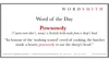 Word of the Day — Wordsmith - Copywriting and Speechwriting in Hong Kong