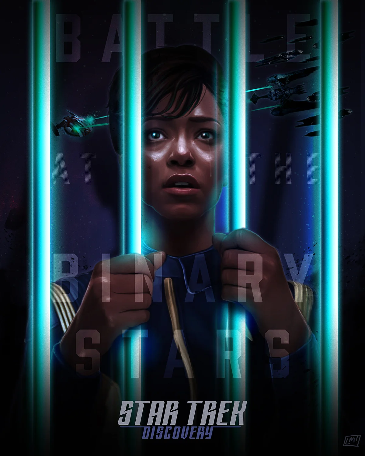 Star Trek Discovery: 01.02 "Battle At The Binary Stars" — Laz Marquez