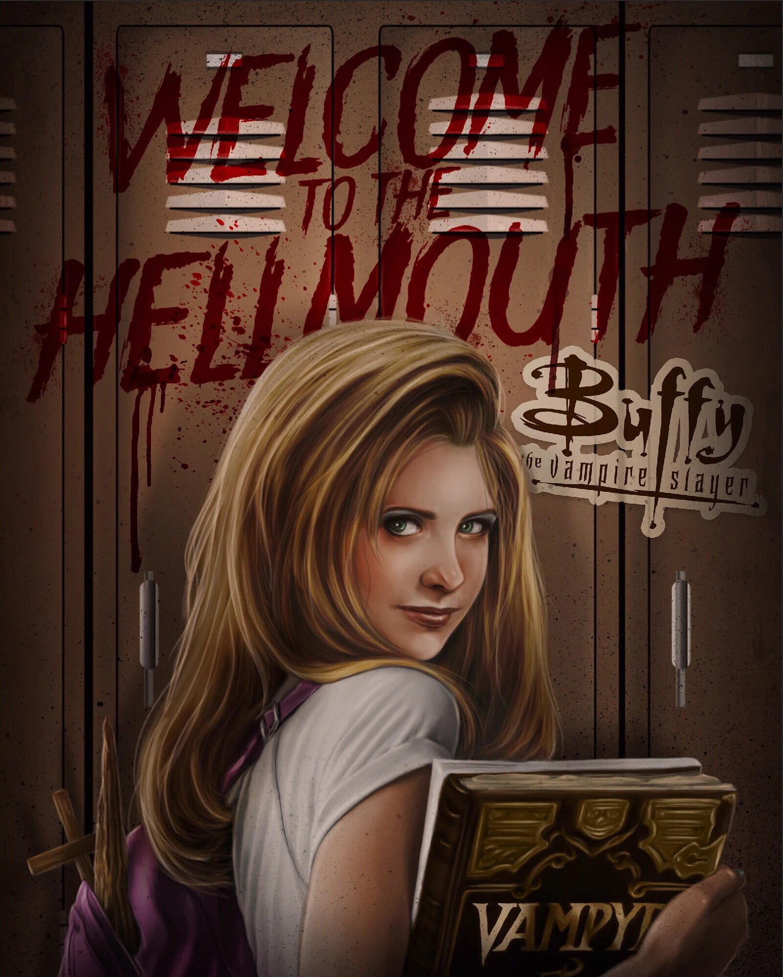 Buffy Season 1: 01.01 "Welcome To The Hellmouth" — Laz Marquez