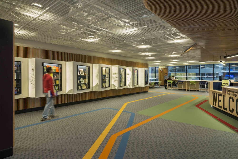 Cooperman Library; phase I, third floor renovations — cw/a